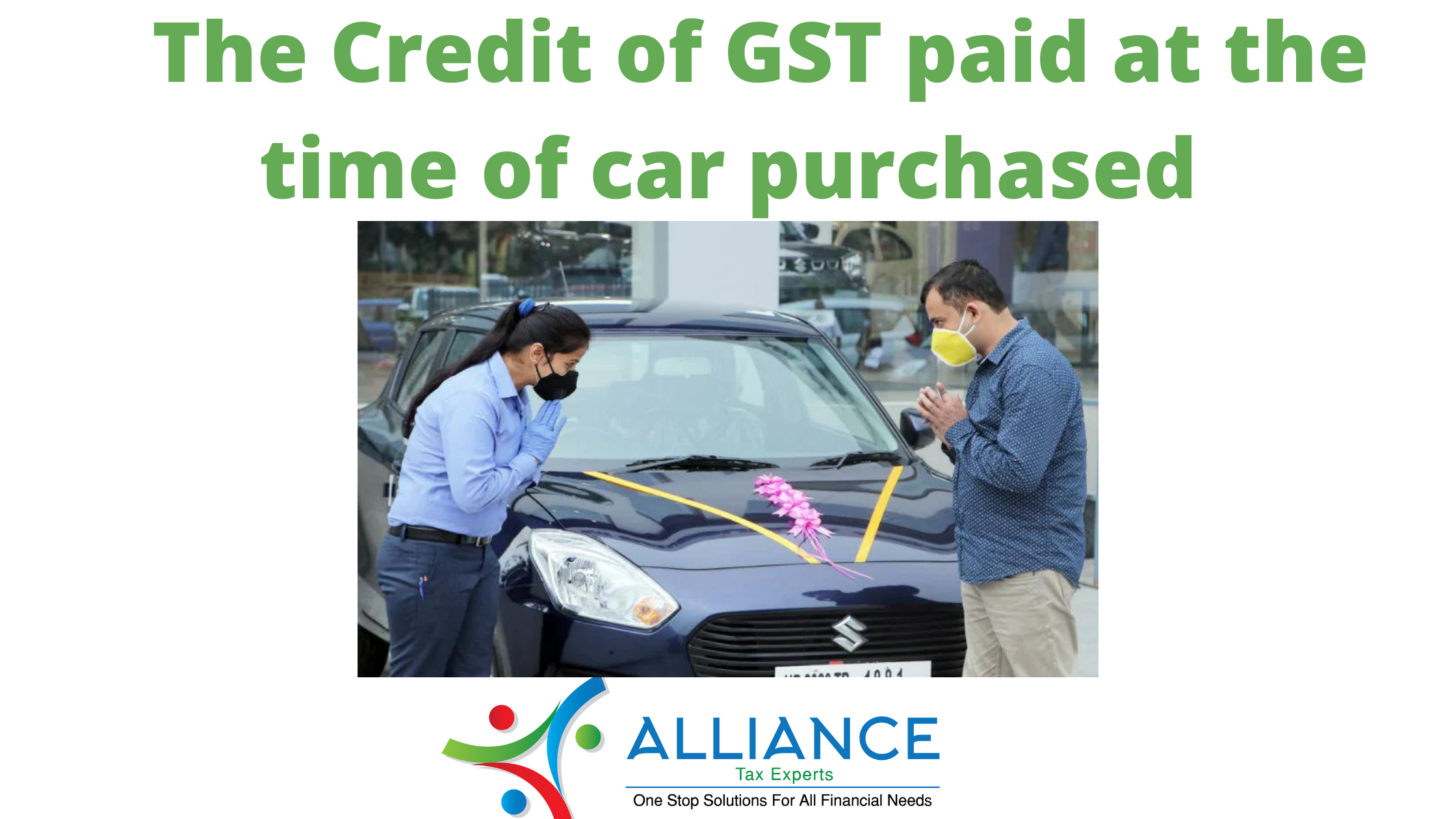 Alliance Tax Experts | Can You Claim GST Credit on Car Purchase in India
