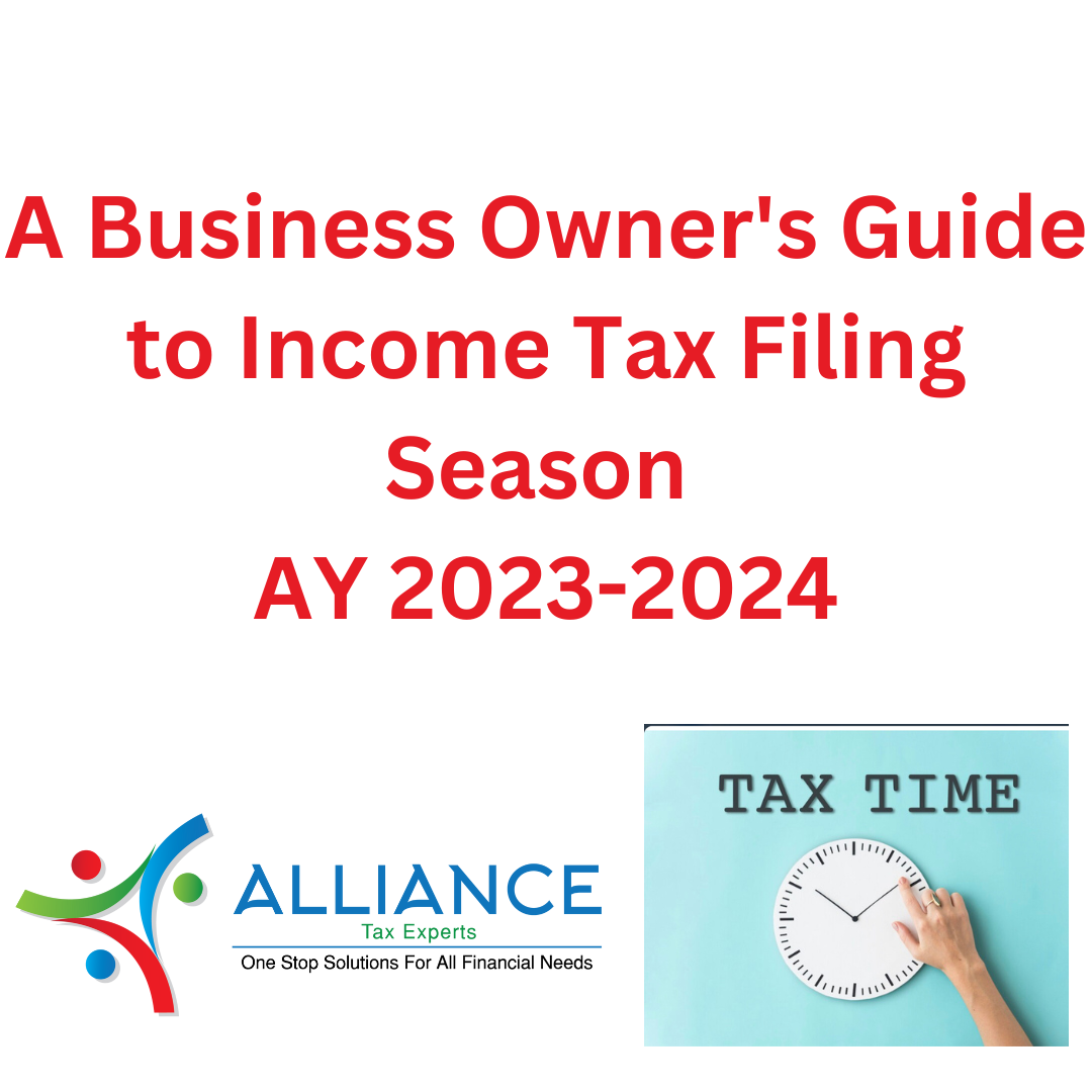 Alliance Tax Experts | A Business Owner's Guide to Income Tax Filing ...